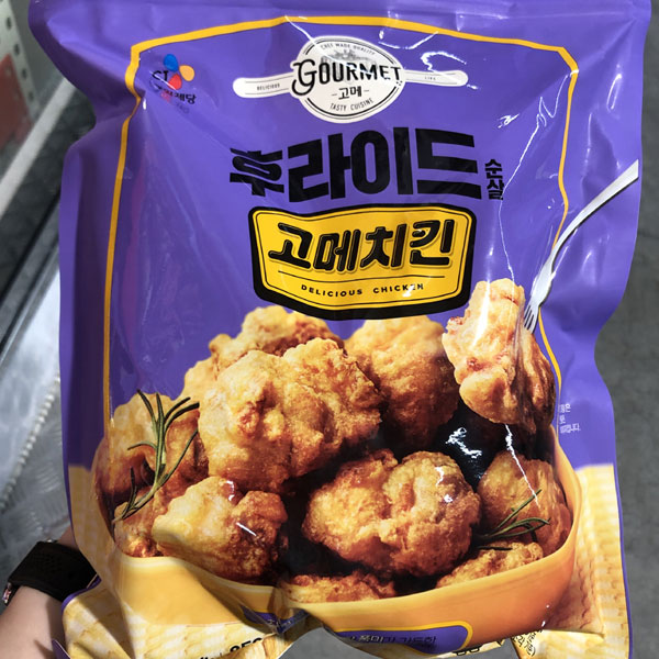 띵굴마켓 : 씨제이 고메 후라이드치킨 850g