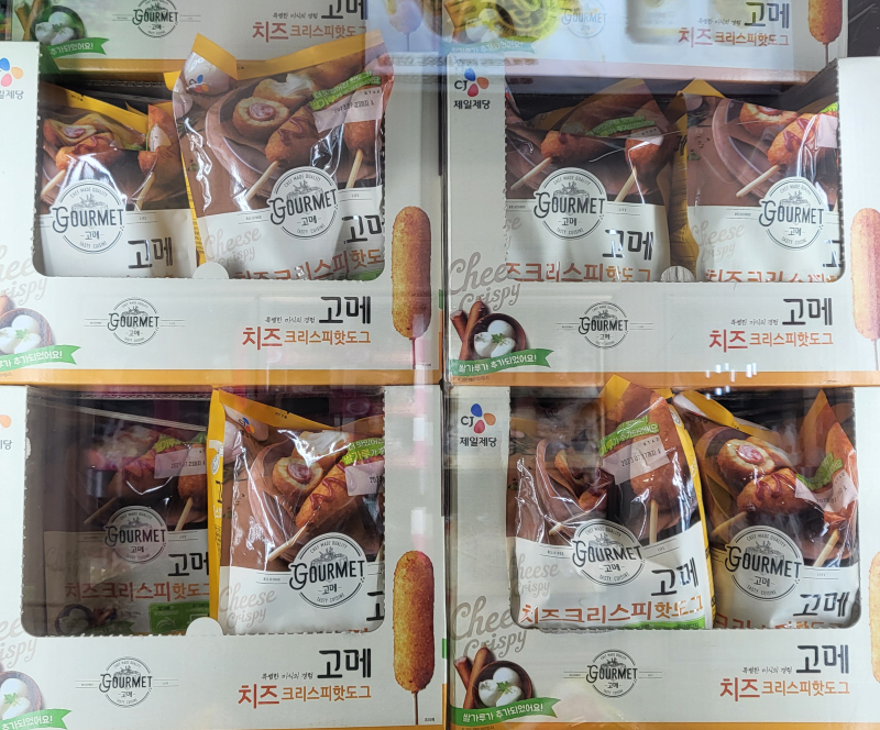 띵굴마켓 : CJ 고메 치즈 크리스피 핫도그 10입 850g